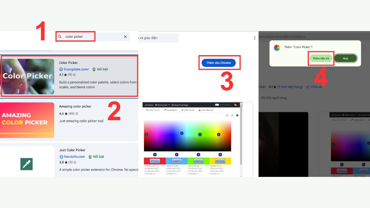 Color Picker Extension có gì nổi bật? Cách cài đặt đơn giản